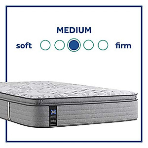 Sealy Posturepedic Spring Silver Pine Euro Pillowtop Medium Feel Mattress, Queen