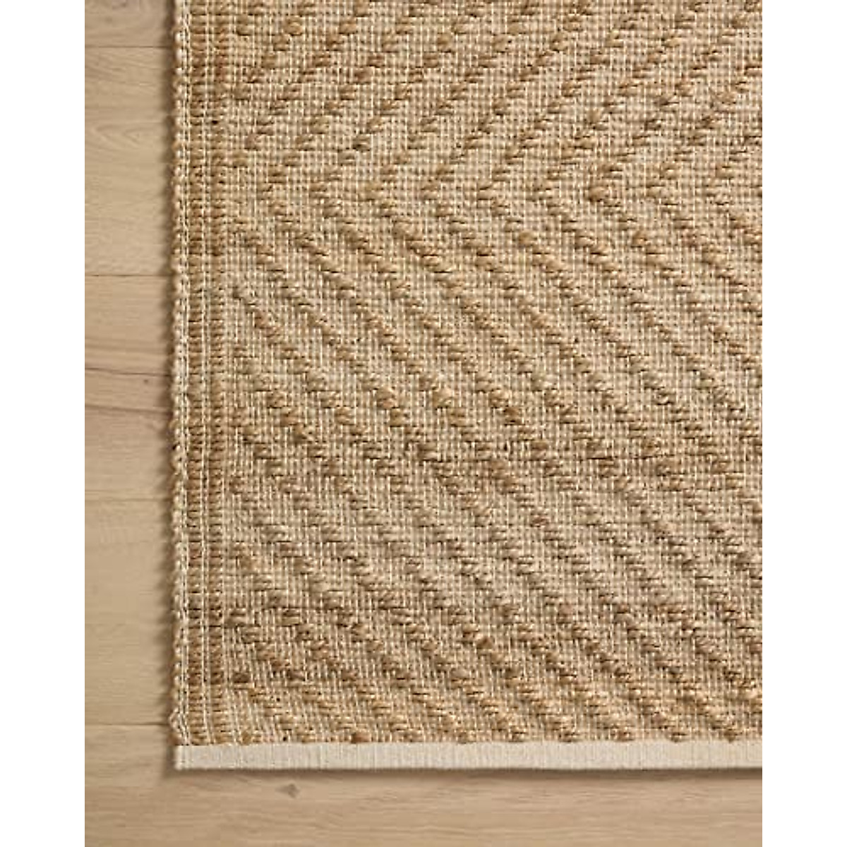 Loloi Angela Rose x Colton Collection CON-04 Natural/Ivory, Contemporary 9'-0" x 12'-0" Area Rug
