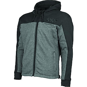 Speed and Strength mens Sweater Shirt, Black/Grey, Small US