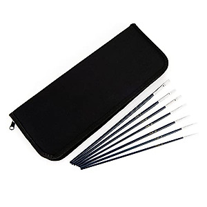 Royal & Langnickel Keep N' Carry Brush Carrier, Long Handle - Includes 7 Starter Brushes, 8pc