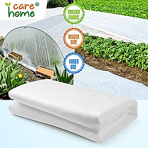 Plant Covers Freeze Frost Protection, 33 FT x 10 FT Frost Cloth Plant Freeze Protection Cover, Frost Blankets for Outdoor Plants, Summer Overheat Prevention and Insects Barrier for Outdoor Plants