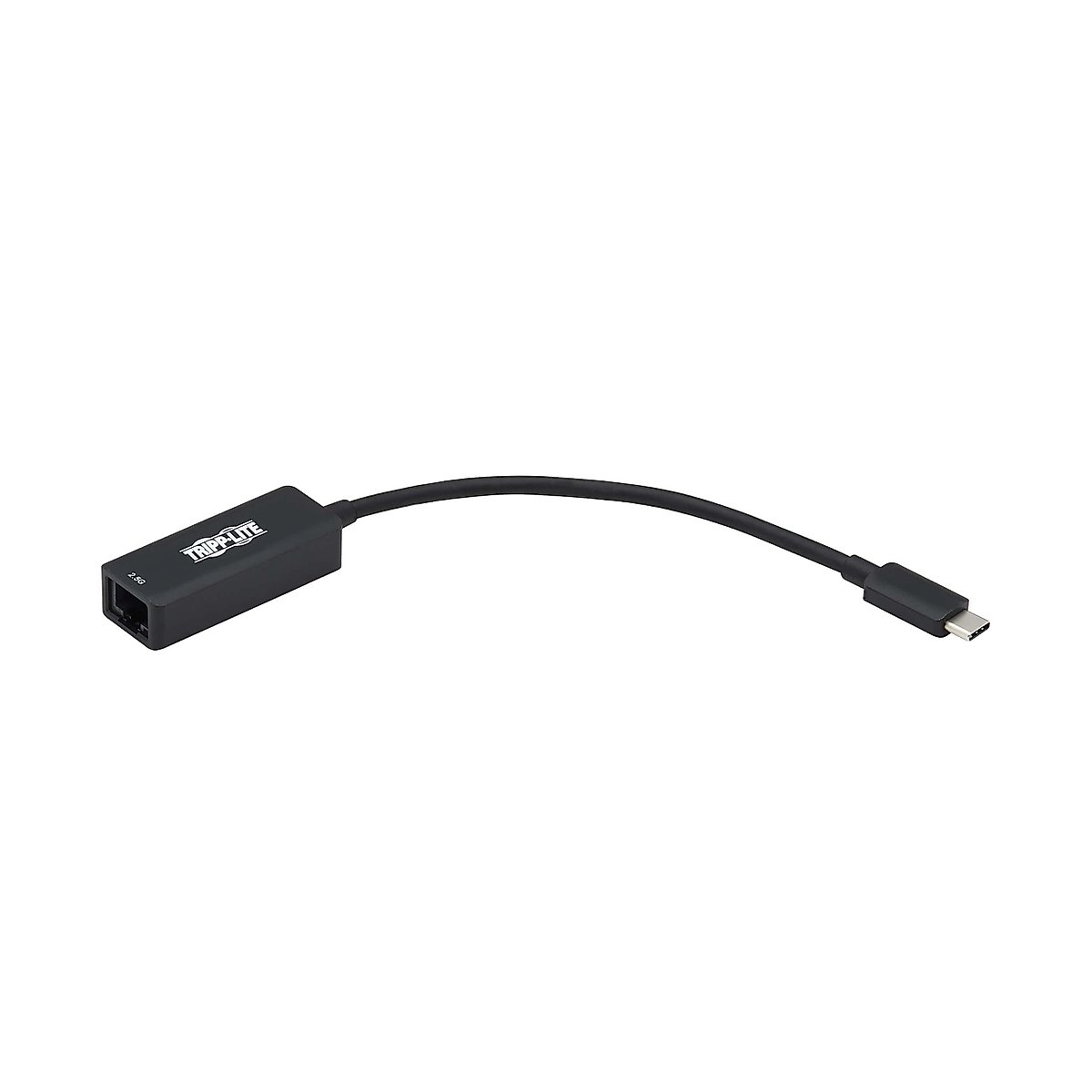 Tripp Lite USB-C to RJ45 Gigabit Ethernet Network Adapter Up to 2.5 Gigabits Per Second Network Speed - Windows, macOS, Chrome & Linux Widely Compatible - USB 3.2 Gen 1, 3-Year Warranty (U436-06N-2P5)