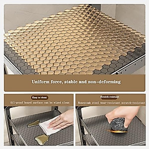 SLDMJFSZ Under Sink Organizer, 5 Tier Double-Sided Storage Thickness Cabinet Basket Storage Rack,Spice Rack for Bathroom Kitchen,Gun Gray,5 Tier