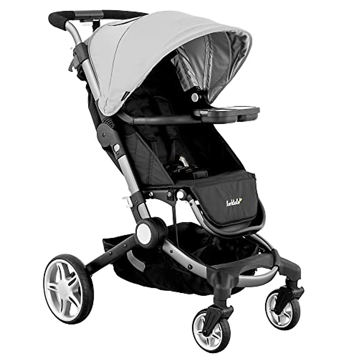 Larktale Coast Lightweight and Compact Foldable Stroller for Babies, Toddlers Nightcliff Stone
