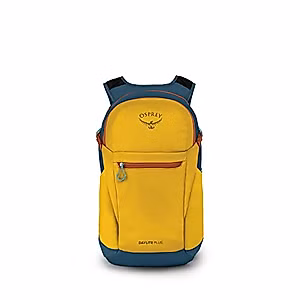 Osprey Daylite Plus Everyday Backpack, Dazzle Yellow/Venturi Blue, One Size