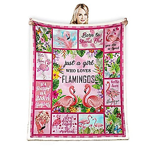 CYREKUD Flamingo Blanket Throw,Flamingo Gifts for Women,Pink Flamingo Gifts for Girls Blanket,Flamingo Christmas Decorations Gifts,Cozy Flamingo Themed Gifts Blanket for Sofa Couch Beds Décor