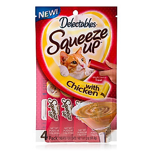 Delectables Squeeze Up With Chicken (PACK OF 12) EACH PACK HAS 4 TUBES