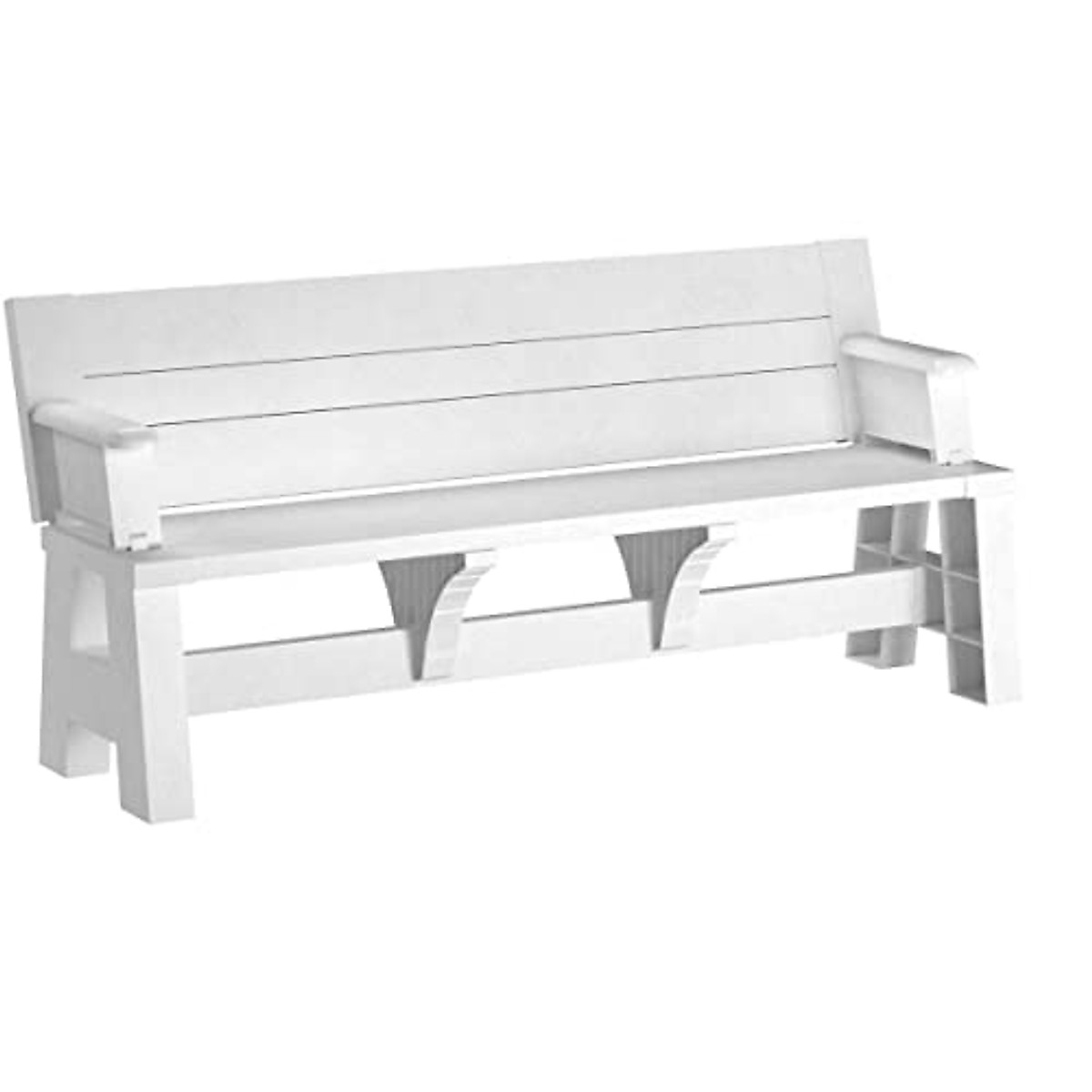 Premiere Products 5RCAT Resin Convert-A-Bench,White