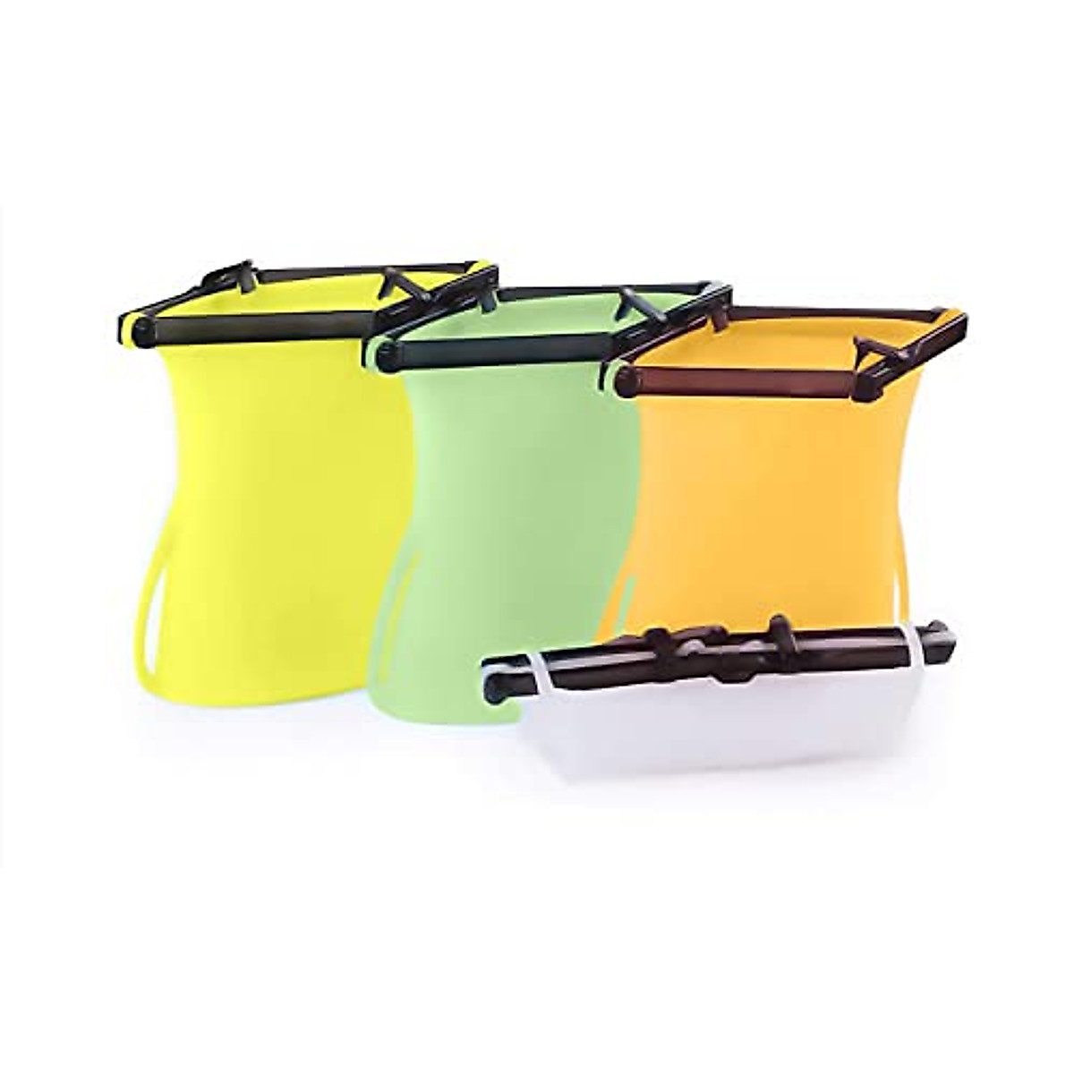 Reusable Silicone Food Storage Dishwasher Safe Food Bags Stand-Up (4 x 33 Oz) Microwave Freezer Bag