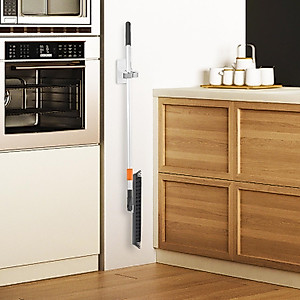 Silicone Broom, Rubber Broom for Pet Hair Hardwood Floor, Silicone Brooms for Floor Cleaning, Pet Hair Rubber Broom for Pet Hair on Carpet, Slim Hair Broom for Carpet, by Superio