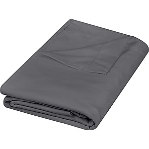 Utopia Bedding Flat Sheet - 1 Pack (Queen, Grey) - Soft Brushed Microfiber Fabric - Shrinkage & Fade Resistant Top Sheet - Easy Care Bed Sheet