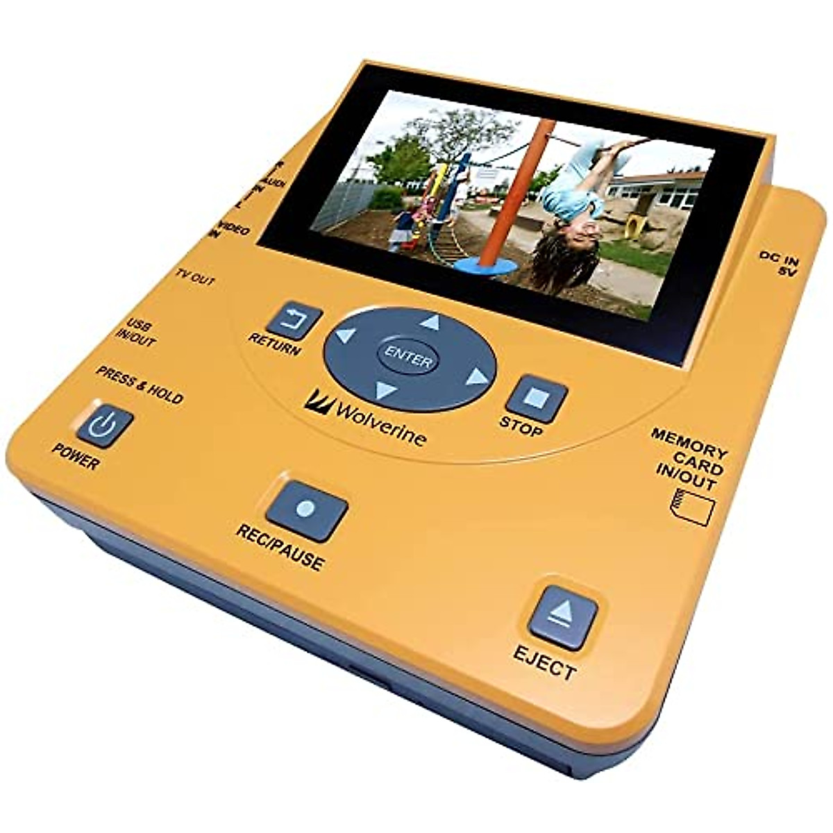 Wolverine TransMedia- Home Movie Digitizer - Preserve Your Old Videos from Camcorders, VCR’s and DVD’s into Digital Formats - HDMI Output, Worldwide 110-240V Adapter, 32GB SD Card Included