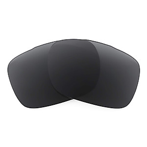 Revant Replacement Lenses for Oakley TwoFace sunglasses, UV Protection, Anti-Scratch and Impact Resistant, Elite Polarized Stealth Black
