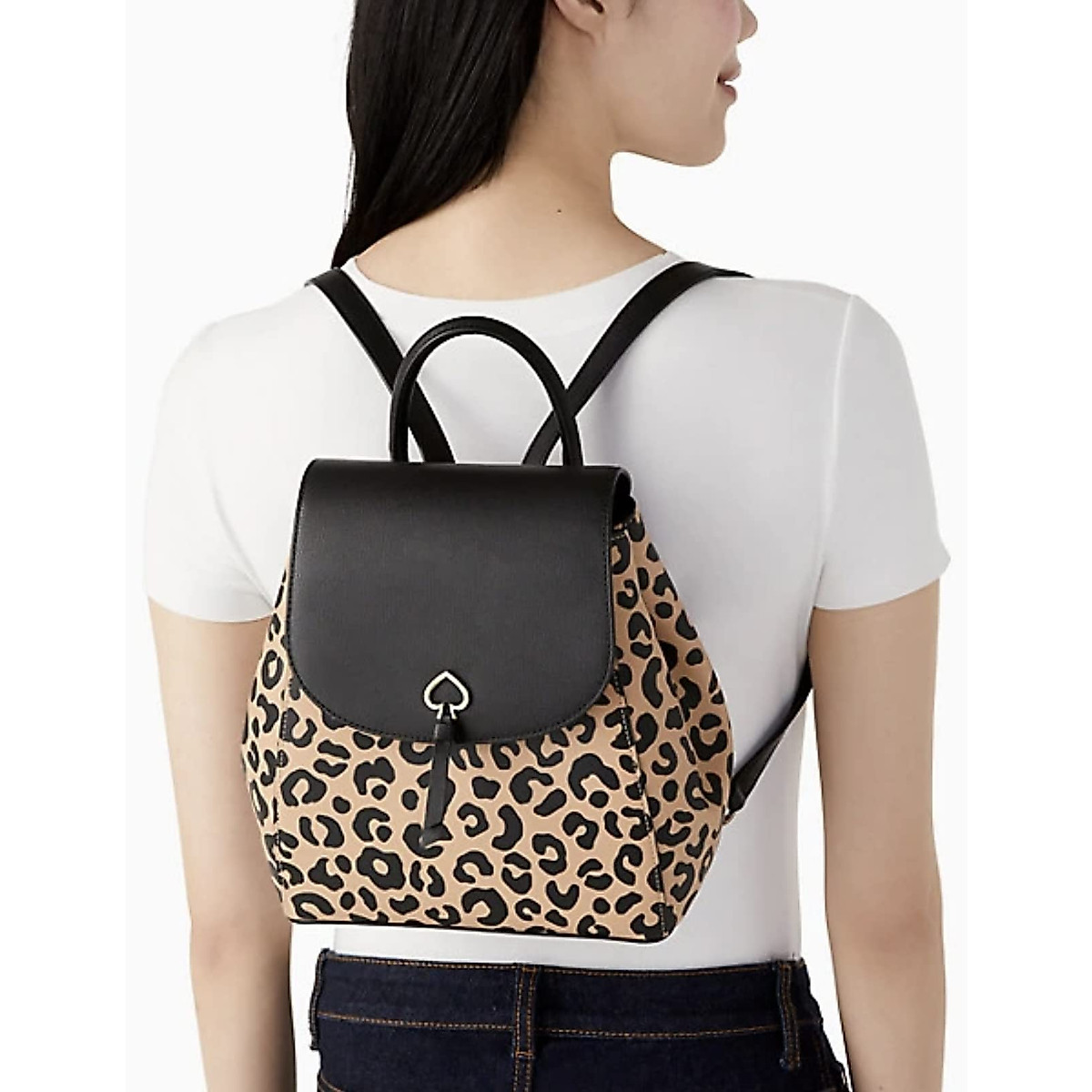 Kate Spade Adel Medium Backpack Leopard