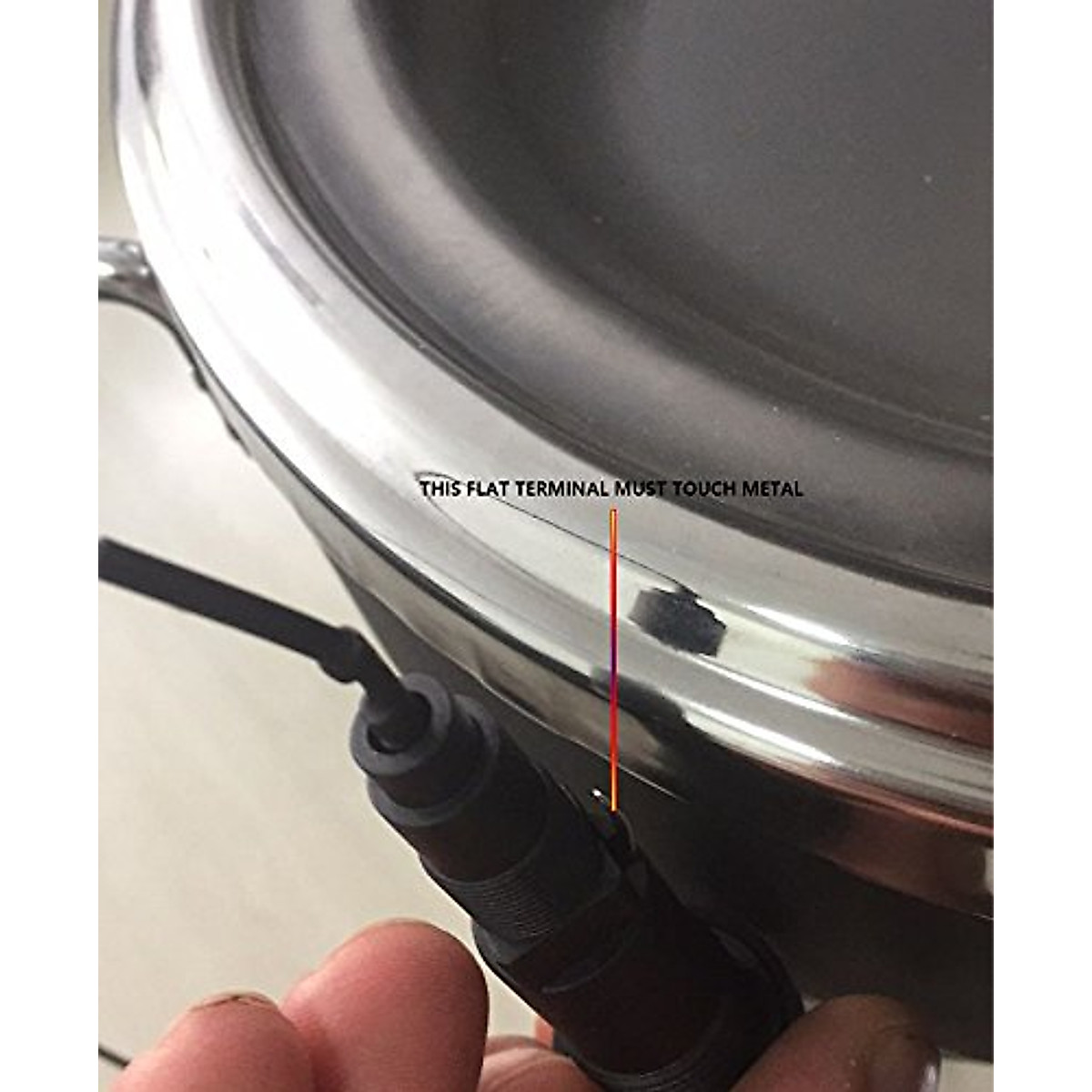 MENSI Piezo igniter with Spark Ignition Electrode 200 Degree Resistance Wire 1 Meter Long Set of 2