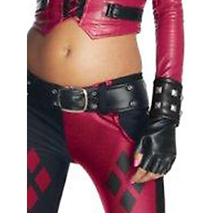 Rubies Women's Secret Wishes DC Comics Batman Arkham City Harley Quinn Costume, As Shown, Medium