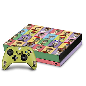 Head Case Designs Officially Licensed Bored of Directors Characters Art Vinyl Sticker Gaming Skin Decal Cover Compatible with Xbox One X Console and Controller Bundle