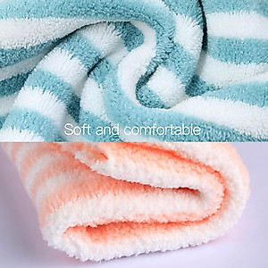 20 Pack Kitchen Dishcloths(11.42"L x 11.42"W)Does Not Shed Fluff,Nonstick Oil Washable Fast Drying,Does Not Shed Fluff,No Odor Reusable Dish Towels,Super Absorbent Coral Fleece Cleaning Cloths