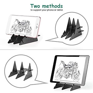 DIY Drawing Tracing Pad, Acrylic Comic Reflection Drawing Optical Drawing Board, Mobile Phone Tablet Computer Projection Copying Station, Kids, Students, Sketching