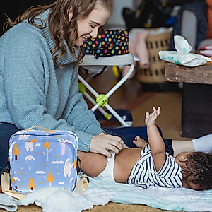 TOYANDONA Single-shoulder Mom Cross Body Tote Travel Handbag Tote Crossbody Diaper Bag Diaper Storage Organizer Cross Body Diaper Bag Travel Diaper Organizer Bag