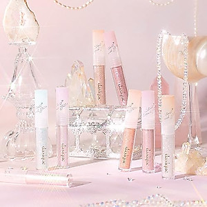 dasique Starlit Jewel Liquid Glitter (04 Rose Quartz) | Twinkle Glitter Shadow | Long-lasting | Multi-dimensional sparkle finish | Quick drying | Multipurpose