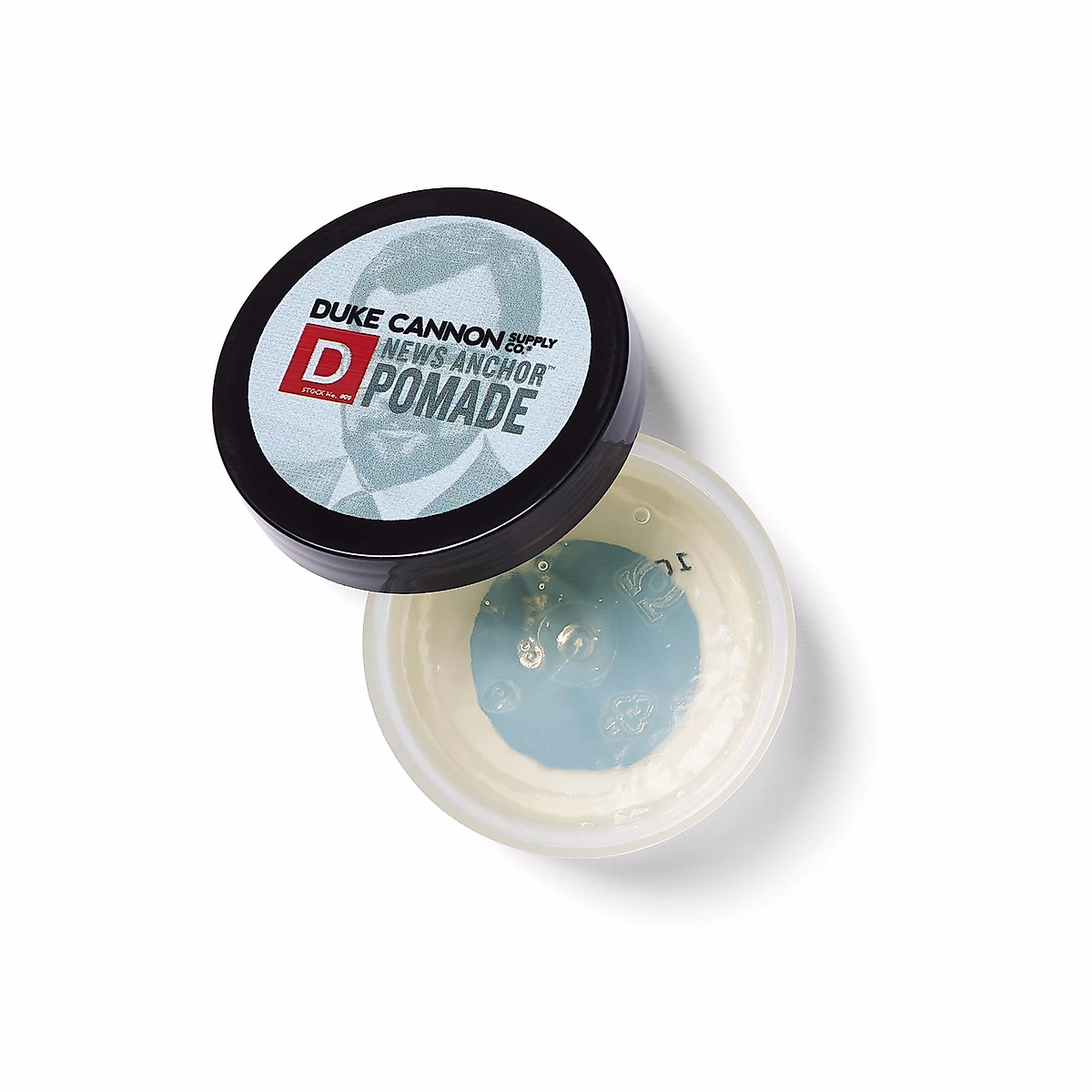 Duke Cannon Supply Co. - News Anchor Pomade, Sandalwood and Citrus Hints (4.6 oz) Natural Matte, Medium-to-Strong Hold Pomade for All Hair Types