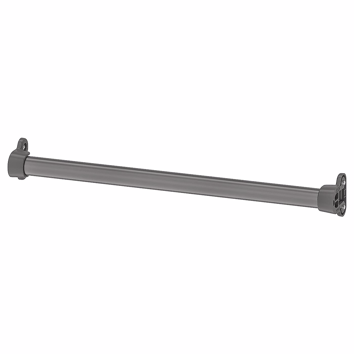 Ikea KOMPLEMENT Clothes Rail, 50 Centimetres, Steel, Dark Grey - Set of 2