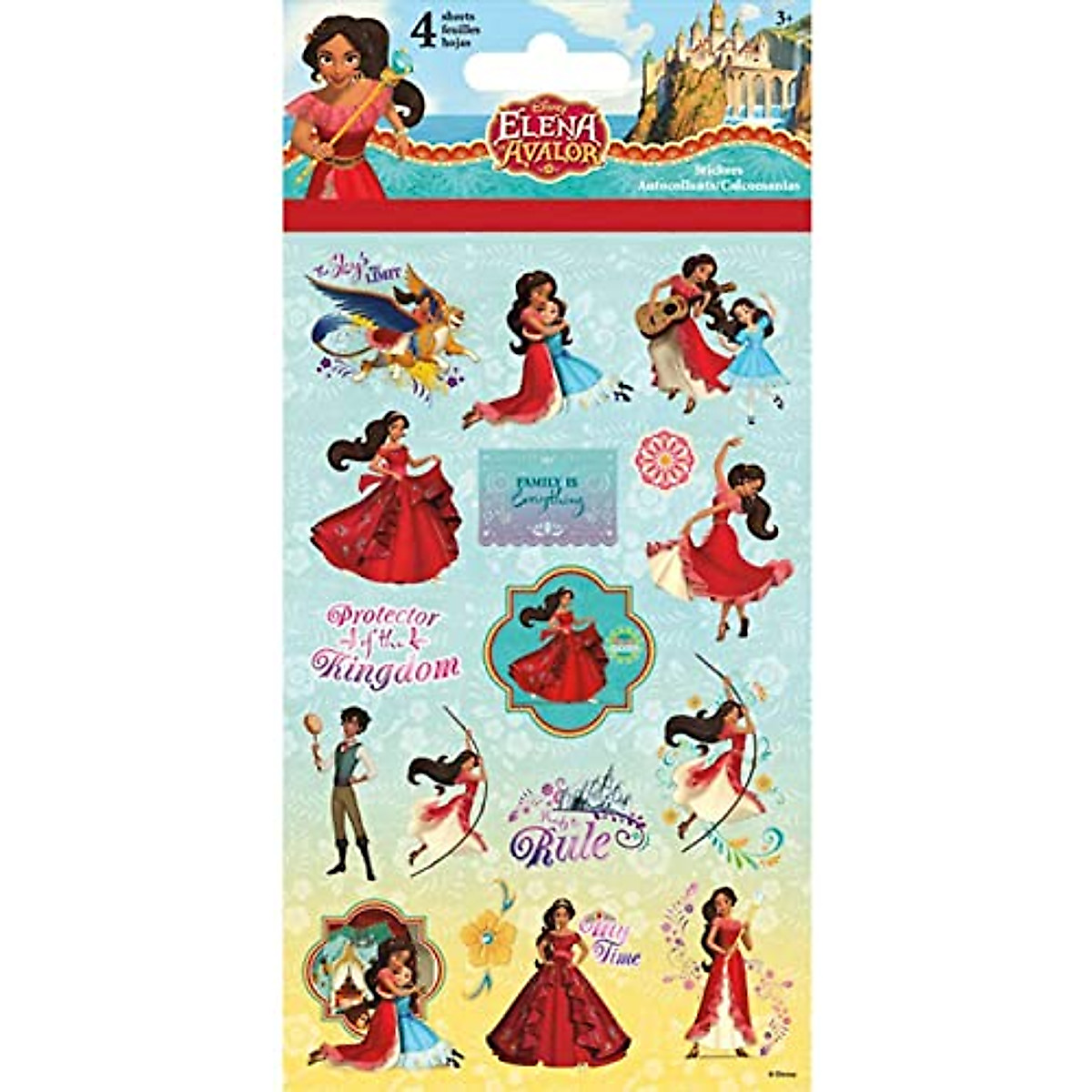 Beach Kids Encanto Tote Bag - Bundle with 2 Pc Encanto Tote Bags Medium/Large, Stickers, More (Disney Encanto Party Favors Bags)