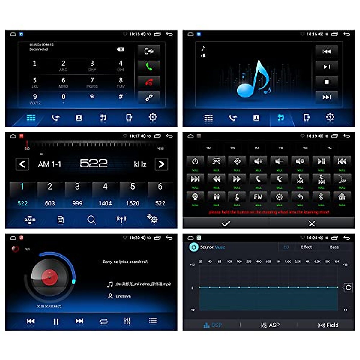 Android 10 Car Stereo Radio in Dash Fit for Jeep Grand Cherokee WK 2010 to 2013,Head Unit with 2+32G 9'' Big Touch-Screen GPS Navigation Built-in Bluetooth Carplay Support WiFi SWC Free Backup Camera