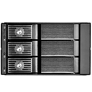 SilverStone Technology RL-FS303B Front Bay Hot-Swapable Hard Drive Enclosure