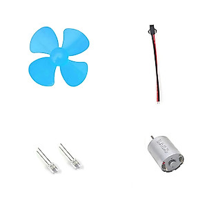 Chironal 1Set DIY AC Motor Vertical Micro Wind Hydraulic Turbines Power Generator Alternato