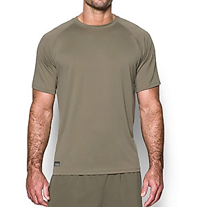 Under Armour Men's UA Tactical Tech Short Sleeve T-Shirt LG Brown