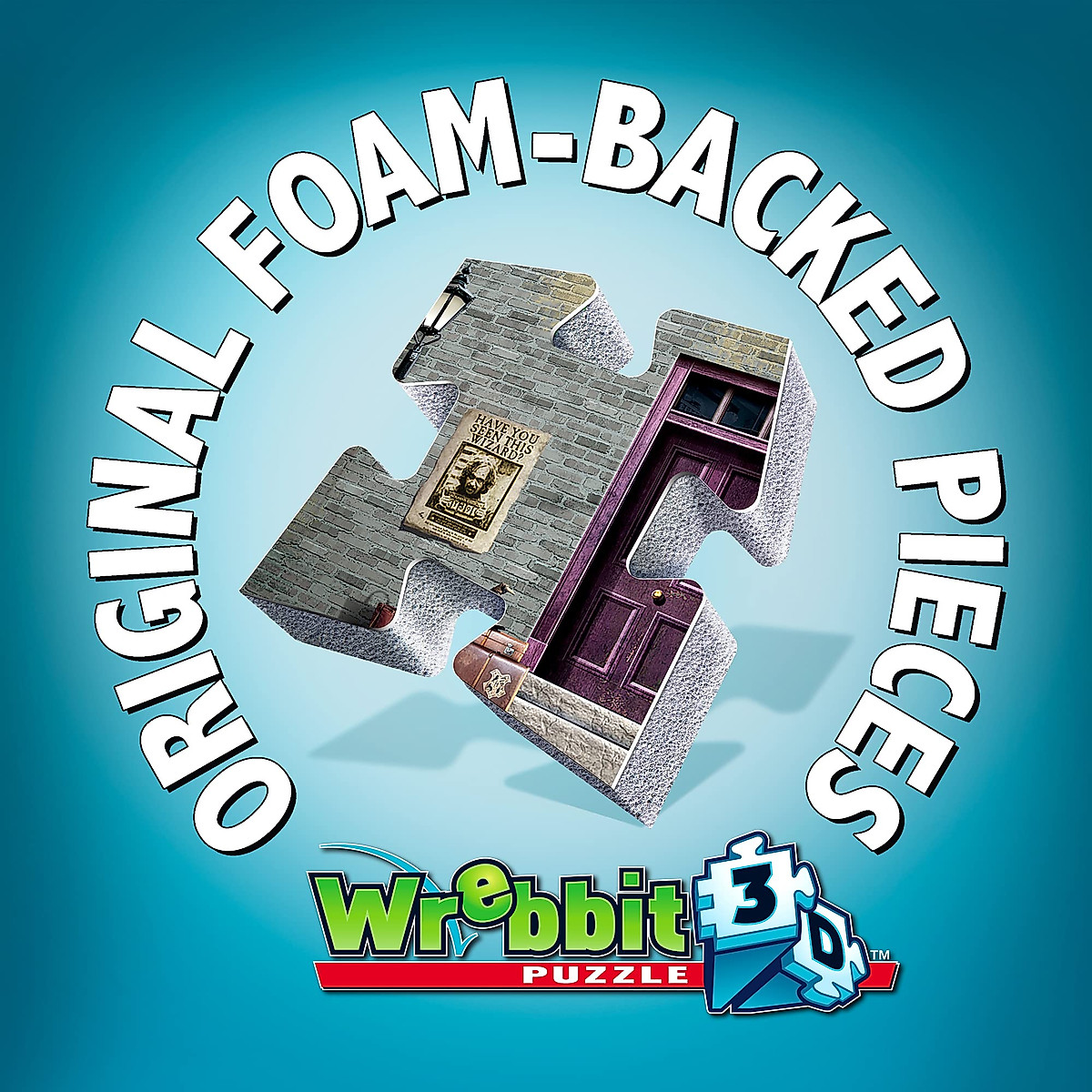 Wrebbit3D Harry Potter Diagon Alley 3D Puzzle for Teens and Adults | 450 Real Jigsaw Puzzle Pieces | Not Just an Ordinary Model Kit for Adults for Harry Potter Fans