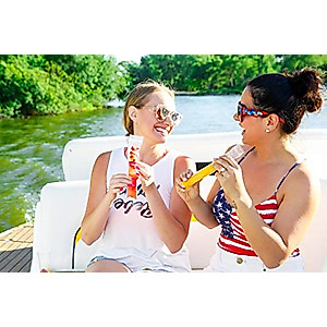 Zipzicle 100 Recyclable Ice Popsicle Mold Bags | BPA free Freezer Tubes with strong Zip Lock Seals | Original Patented | Make Cocktail Pops, Fruit Bars, Healthy Snacks | Family Parties, clear (ZIP100)