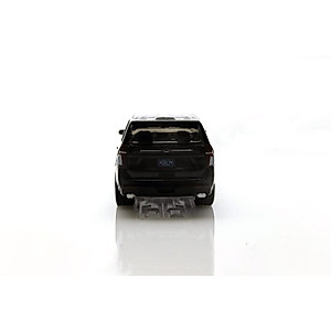 ModelToyCars 2021 Chevy Tahoe Police Pursuit Vehicle, Black - Greenlight 30342 - 1/64 Scale Diecast Car