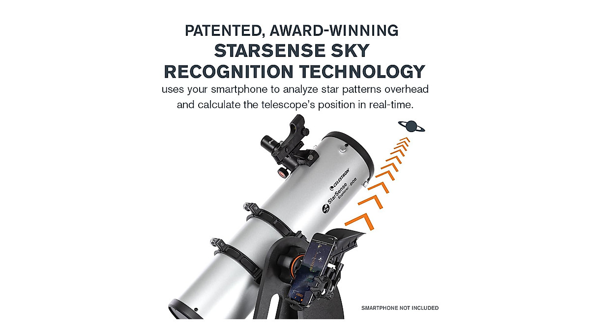 Celestron StarSense Explorer 130mm Telescope | Smartphone App-Enabled ...