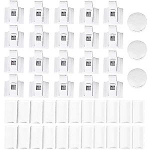 Magnetic Child Safety Cabinet Locks - 20 Lock + 3 Key for Baby Proofing Cabinets, Drawers and Locking Cupboard, Easy Install for Toddler and Childproof with Adhesive Latch, No Tools or Drill