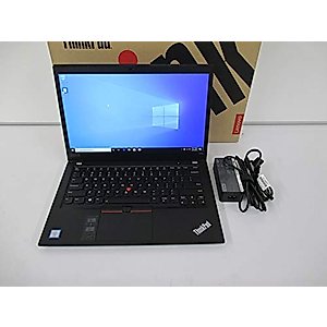 Lenovo ThinkPad T490s Laptop, Intel Core i7-8665U, 16GB RAM, 512GB SSD, Windows 10 Pro 64-bit (20NX0072US) (Renewed)