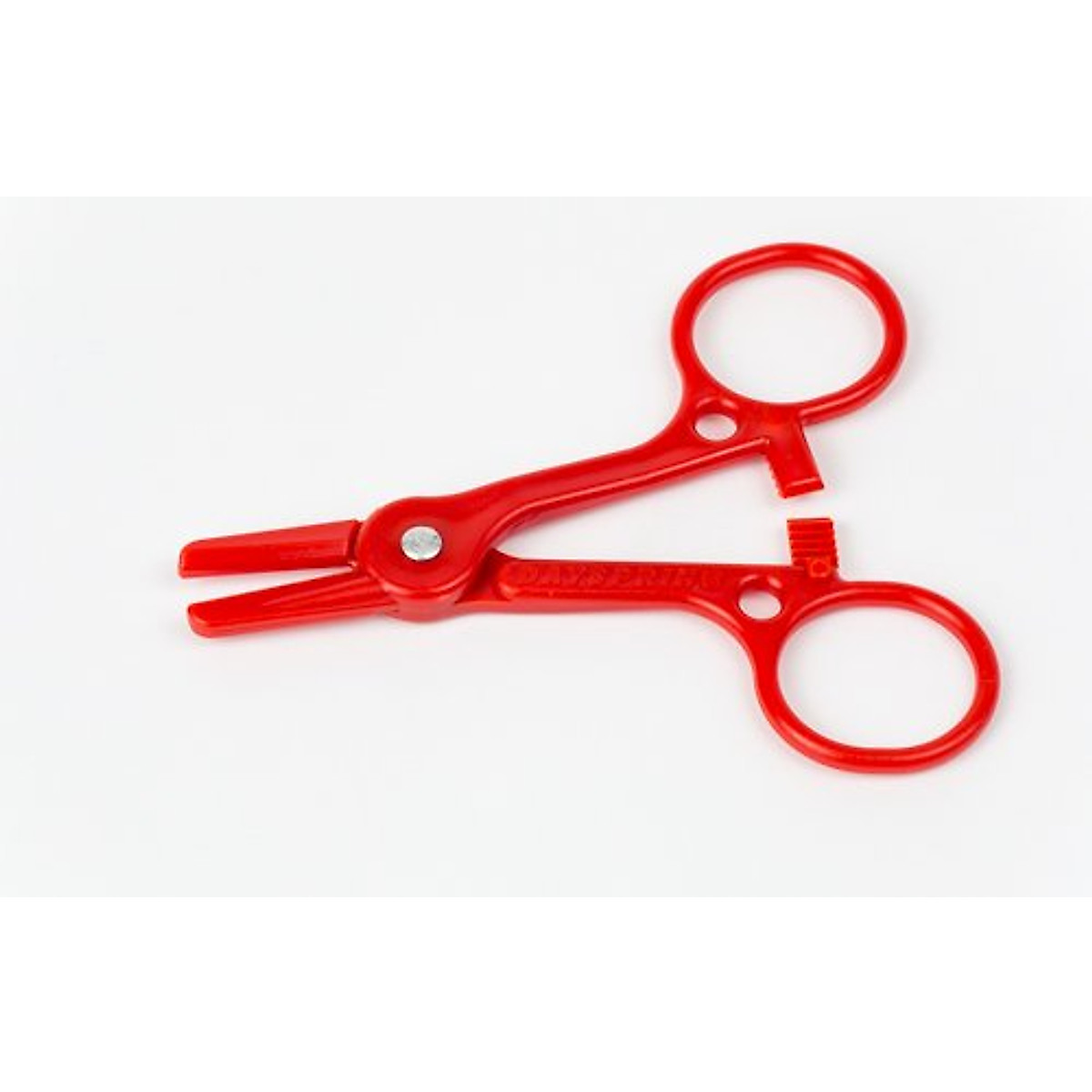 TUBING CLAMP, MULTI COLOR, BAG OF 10, MADE IN USA OC10-M EACH 10-PACK INCLUDES:2 RED, 2 BLUE, 2 WHITE, 2 YELLOW + 2 GREEN