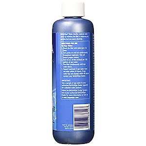 Baqua Spa 83814 Water Clarifier Spa and Hot Tub Cleanser, 16 oz