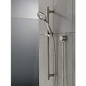 DELTA FAUCET 51361-SS Hand Shower 1.75 GPM w/Slide Bar 4S Handshower, Stainless