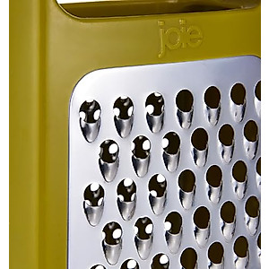 Joie Tower Grater, Double Sided, Stainless Steel, Dishwasher Safe, BPA Free, Kitchen Tool, 1 Count