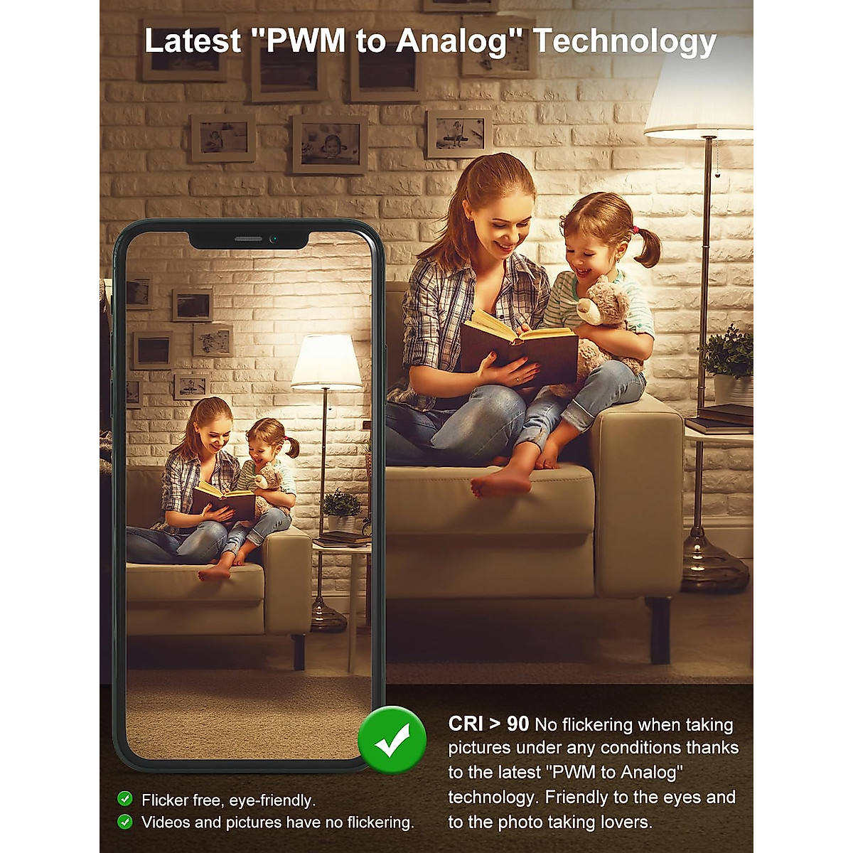 HYDONG Smart Light Bulbs, 15W Color Changing Light Bulbs Compatible with Alexa Only, A19 Alexa Light Bulbs, Tunable 2700K-6000K E26/E27 Bluetooth LED Lights for Bedroom, Living Room 1Pack