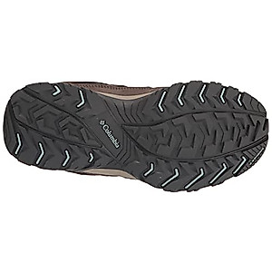 Columbia Womens Crestwood Waterproof Hiking Shoe, Brown, 8 US
