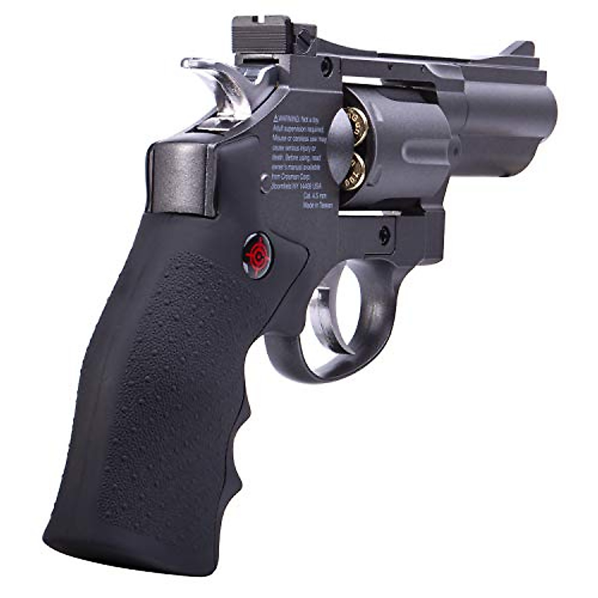 Crosman SNR357 Snub Nose .177-Caliber Pellet/ BB CO2-Powered Revolver