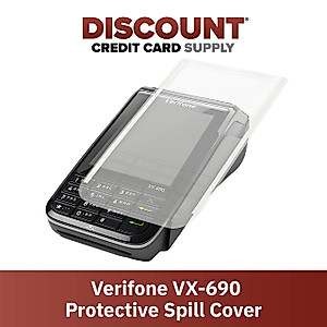 Discount Credit Card Supply Verifone Vx690 Terminal Spill Covers