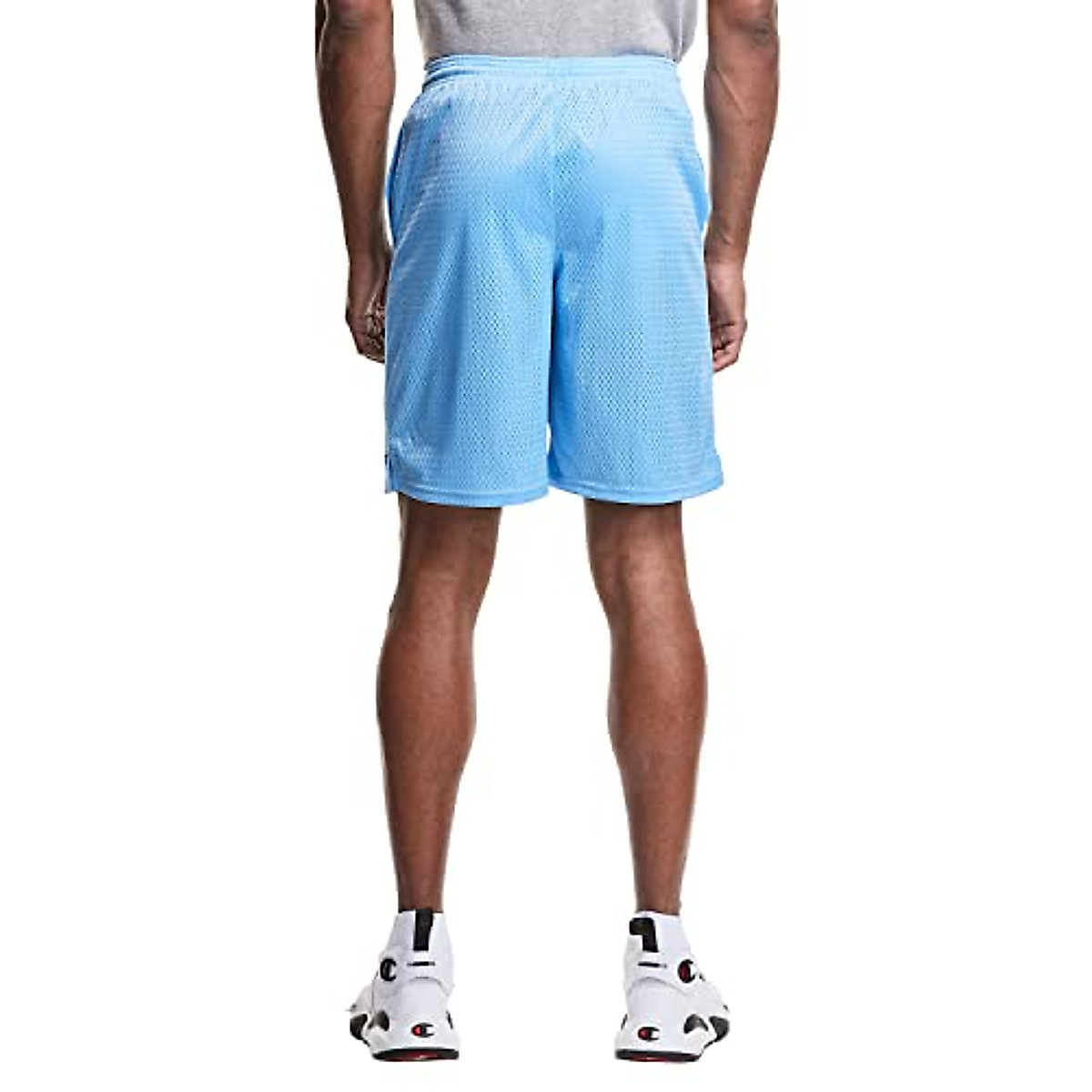 Champion mens 9" Shorts, Mesh Shorts, 9", Mesh Basketball Shorts, Mesh Gym Short, Swiss Blue-407q88, Medium US