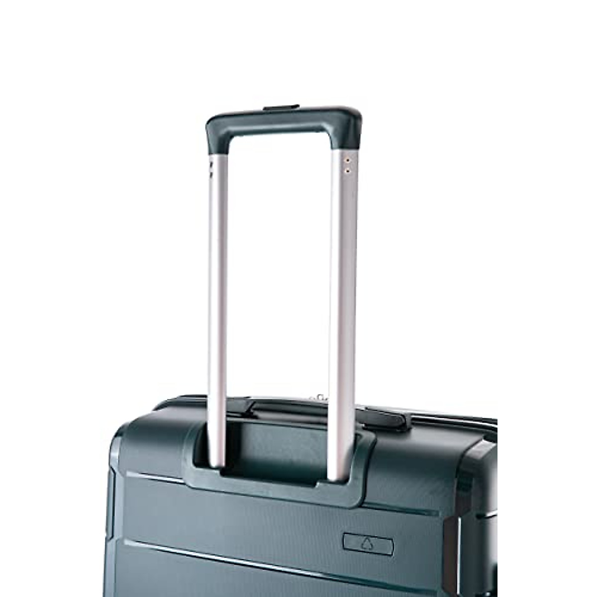 Rockland Vienna Hardside Luggage with Spinner Wheels, Green, 3-Piece Set (20/24/28)