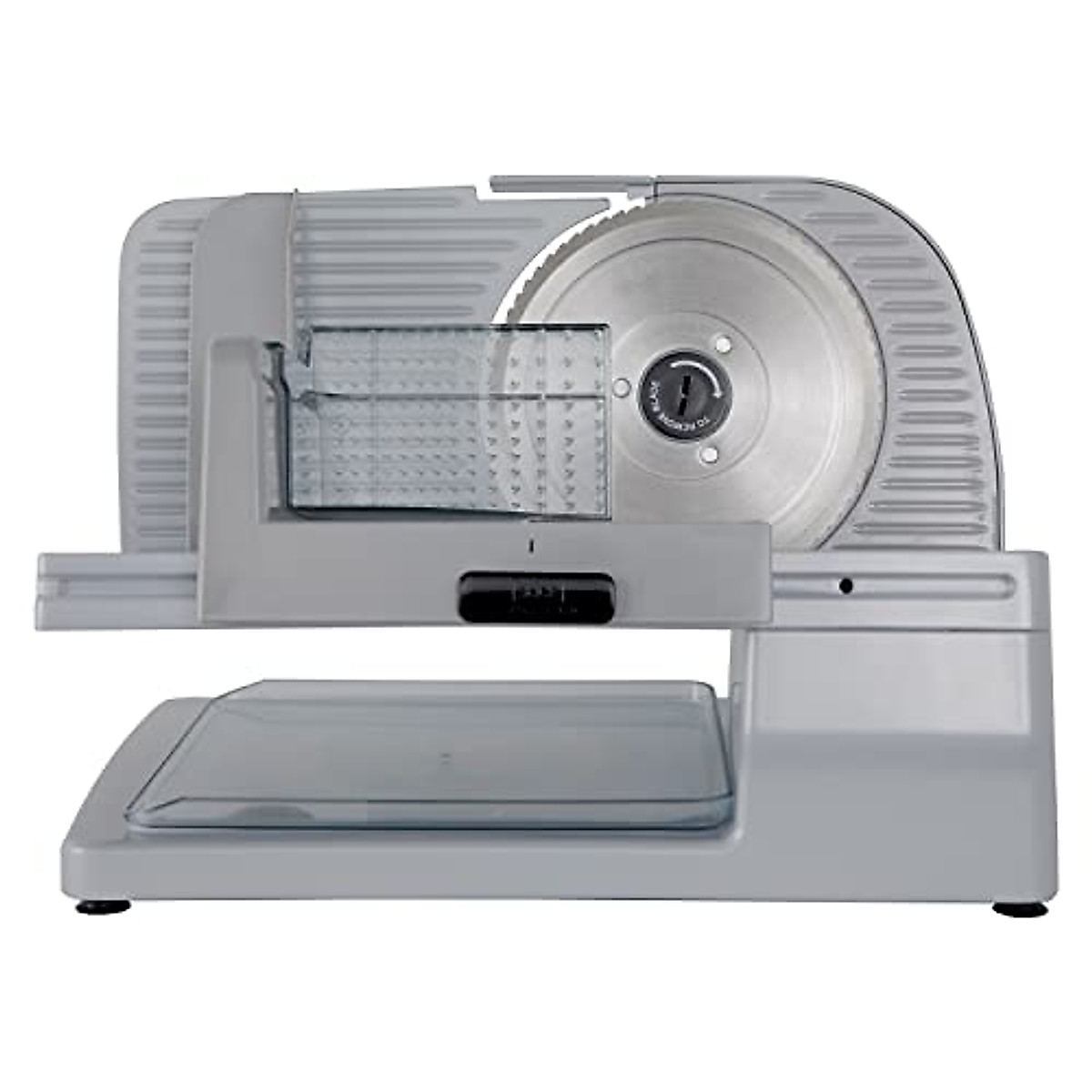 Chef'sChoice 615A Electric Meat Slicer Features Precision thickness Control & Tilted Food Carriage For Fast & Efficient Slicing with Removable Blade for Easy Clean, 7-Inch, Silver