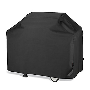 Unicook Grill Cover 55 Inch, Heavy Duty Waterproof Barbecue Gas Grill Cover, Fade and UV Resistant BBQ Cover, Durable Barbecue Cover, Compatible for Weber Char-Broil Nexgrill Grills and More